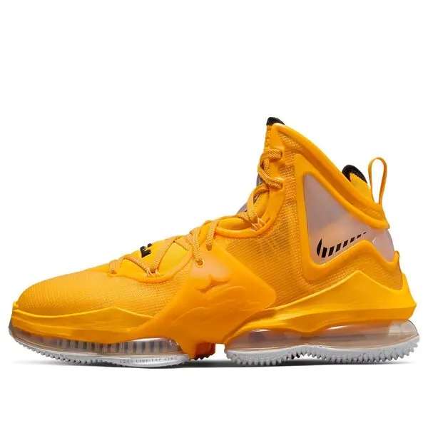 Nike Lebron 19 "hard Hat" High Top Sneakers - Yellow