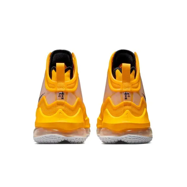 Nike Lebron 19 "hard Hat" High Top Sneakers - Yellow