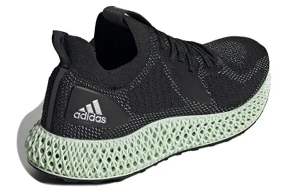 Adidas Alphaedge 4d Reflective Core Black Athletic Sneakers - Cblack/ftwwht