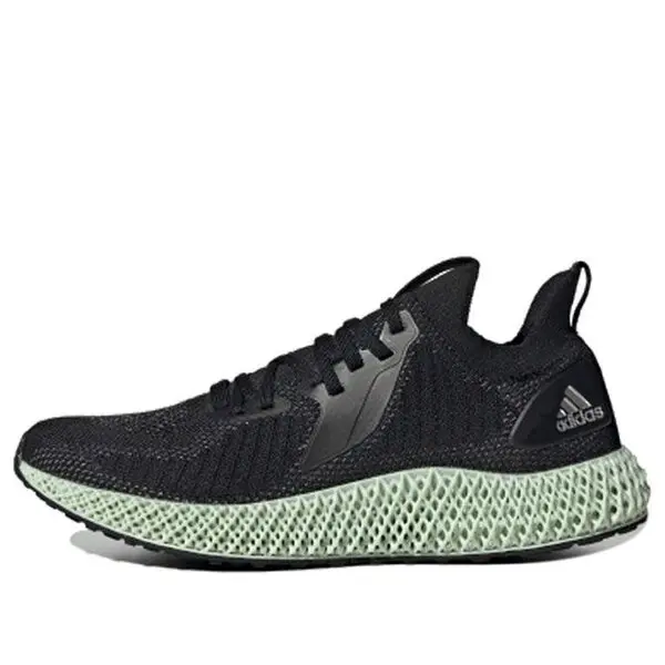 Adidas Alphaedge 4d Reflective Core Black Athletic Sneakers - Cblack/ftwwht
