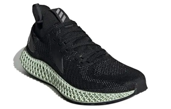 Adidas Alphaedge 4d Reflective Core Black Athletic Sneakers