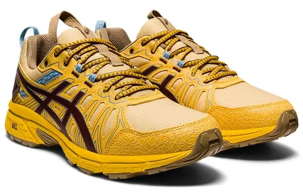 Asics Hn1-s Gel-venture 7 Sneakers - Yellow/brown