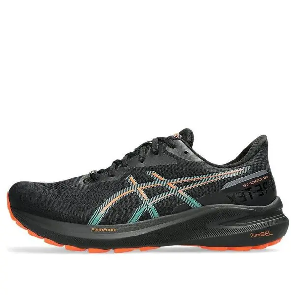 Asics Gt-1000 13 Gore-tex Athletic Sneakers - Black/nova Orange