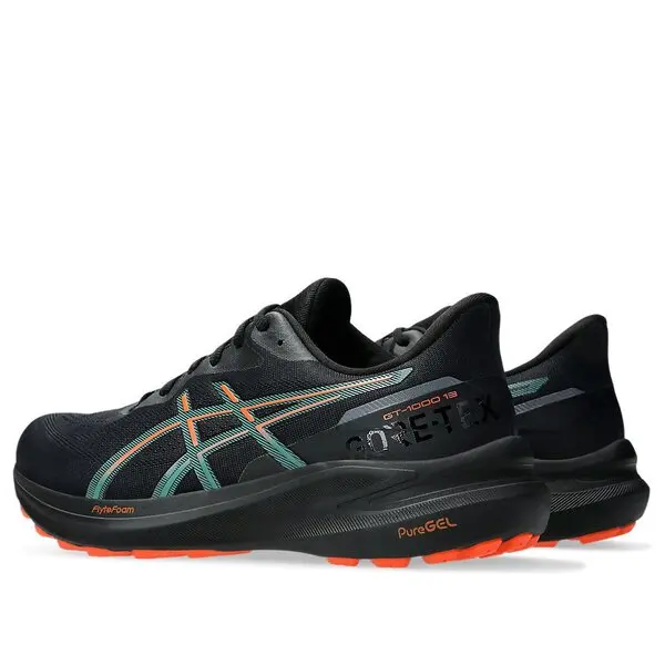 Asics Gt-1000 13 Gore-tex Athletic Sneakers - Black/nova Orange