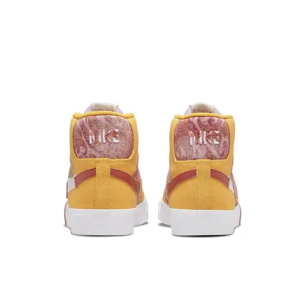 Nike Zoom Blazer Mid Premium Sb Sneakers - Pink/yellow