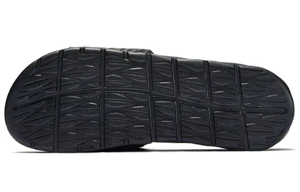Nike Benassi Solarsoft Slides - Black/volt