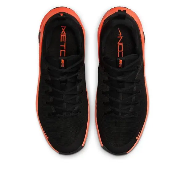 Nike Free Metcon 6 Athletic Sneakers - Black/hyper Orange