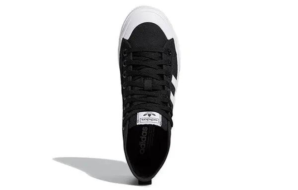 Adidas Nizza Platform Mid "core White - Black