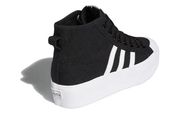 Adidas Nizza Platform Mid "core White - Black