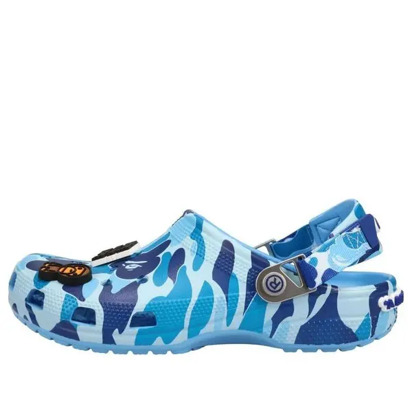 CROCS X A Bathing Ape Clog 'oxygen - Abc Camo/blue