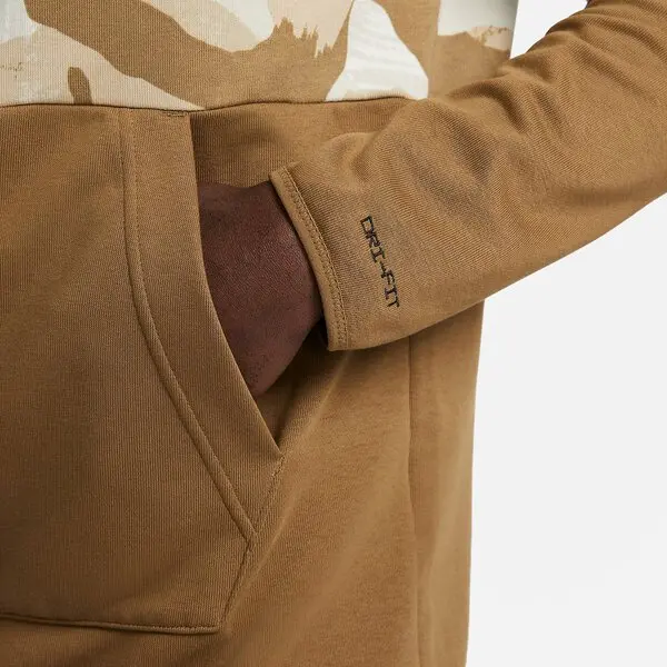 Nike Camouflage Dri-fit Fleece Full-zip Hoodie