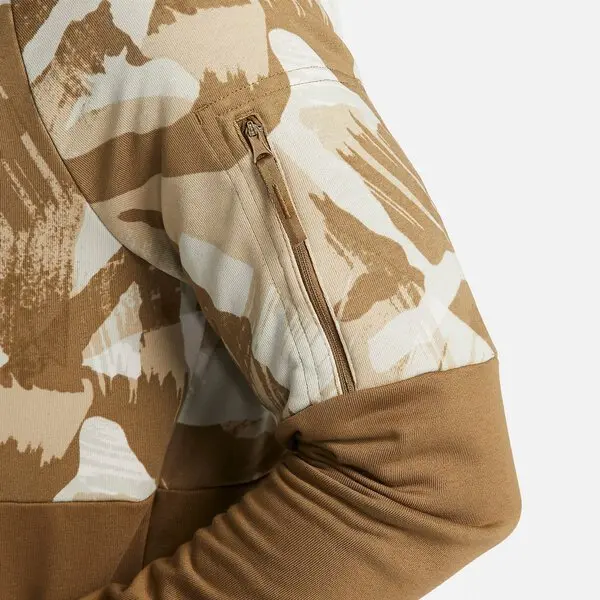Nike Camouflage Dri-fit Fleece Full-zip Hoodie