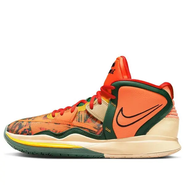 Nike Kyrie Infinity '1 World, 1 People' Basketball Sneakers - Orange/green