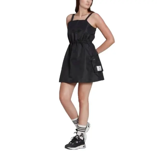 Adidas Nylon Zip-up Utility Dress