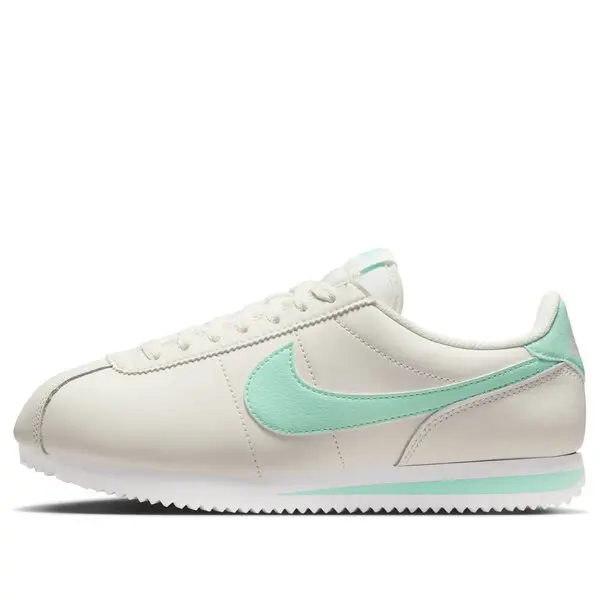 Nike Cortez Leather Sneakers - Sail/mint Foam