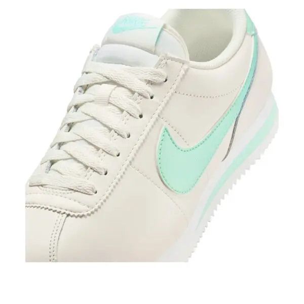 Nike Cortez Leather Sneakers - Sail/mint Foam
