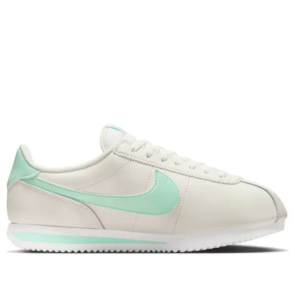 Nike Cortez Leather Sneakers - Sail/mint Foam