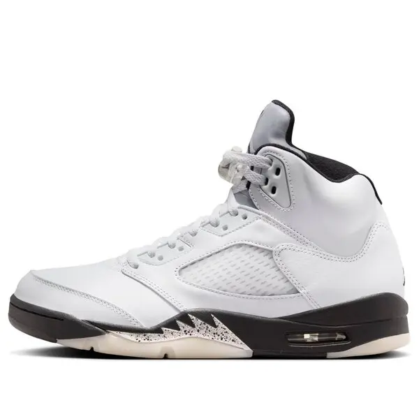 JORDAN Air 5 High Top Sneakers - White/black/sail
