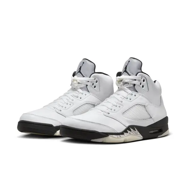 JORDAN Air 5 High Top Sneakers - White/black/sail