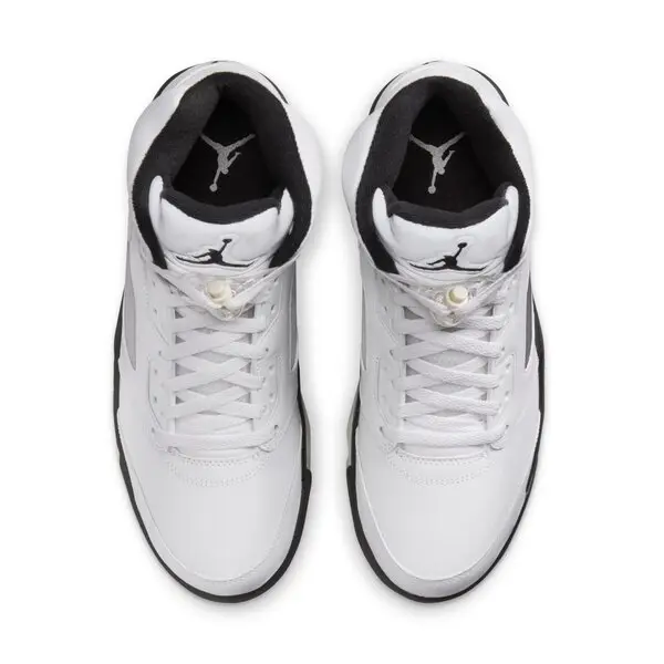 JORDAN Air 5 High Top Sneakers - White/black/sail