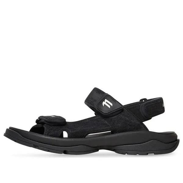 Balenciaga Tourist Sandals - Black