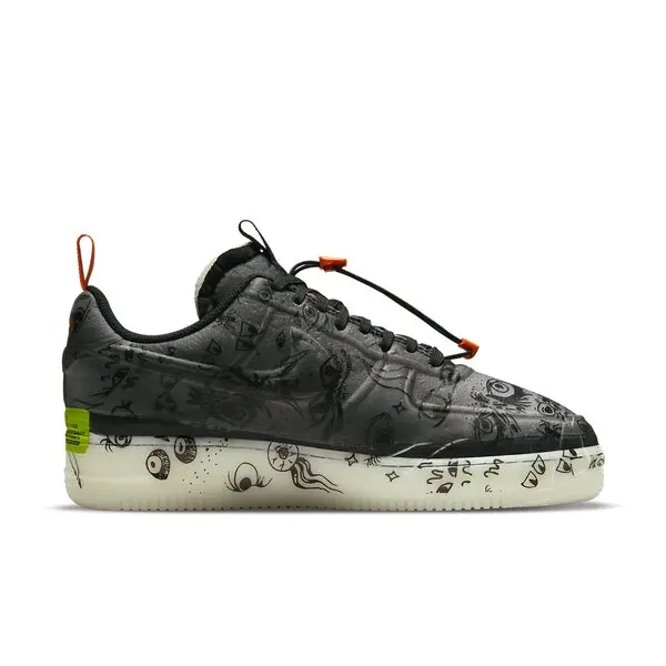 Nike Force 1 Experimental "halloween" Sneakers - Black/gray