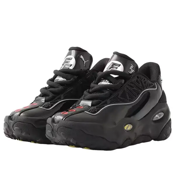 PUMA X Fast & Furious Rnr Charger Sneakers - Black/bright Mango