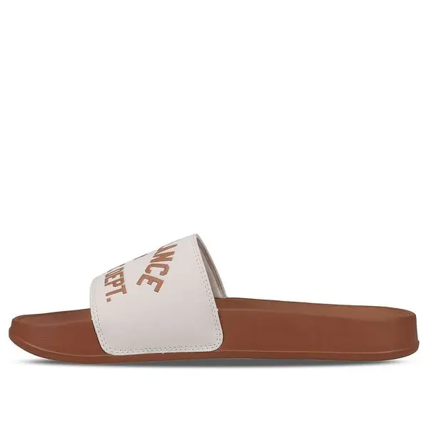 NEW BALANCE 200 Slides Athletic Apparel - Beige/brown