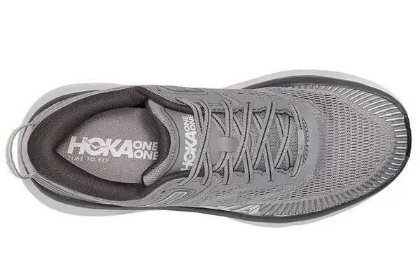 Hoka One One Bondi Athletic Sneakers - Grey