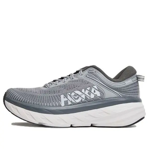 Hoka One One Bondi Athletic Sneakers - Grey