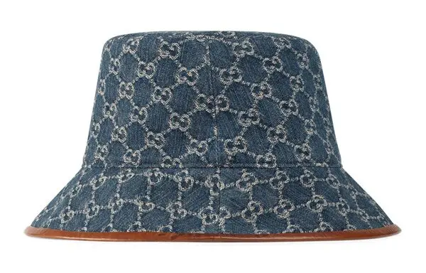 Gucci Gg Canvas Bucket Hat - Blue