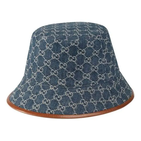 Gucci Gg Canvas Bucket Hat - Blue