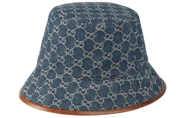 Gucci Gg Canvas Bucket Hat - Blue