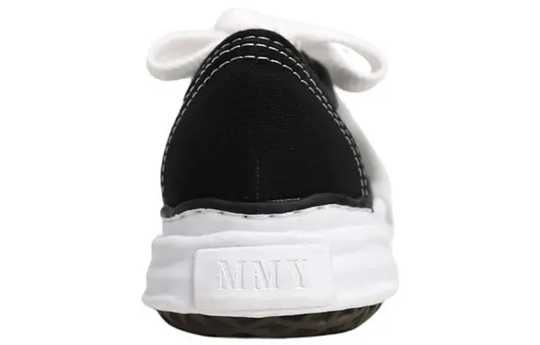 Mihara Yasuhiro Baker Og Sole Canvas Low-top Sneaker - Black