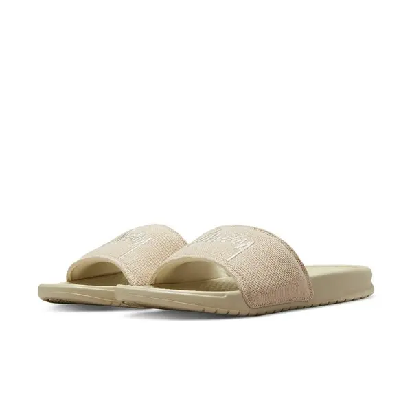 Nike X Stussy Benassi Slides - Light Yellow