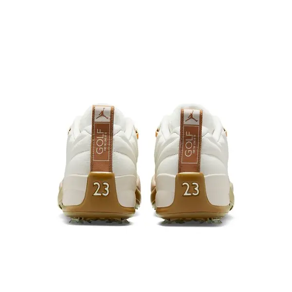 JORDAN Low Golf "sail" Sneakers - White/brown