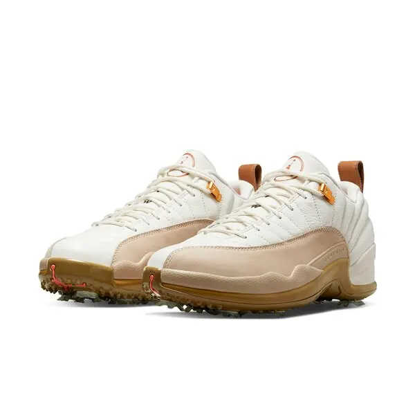JORDAN Low Golf "sail" Sneakers - White/brown