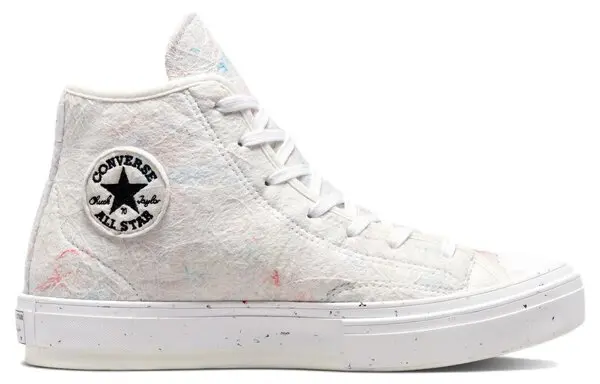 CONVERSE Renew Chuck 70 Hi Redux Scrap High Top Sneakers - White/beige