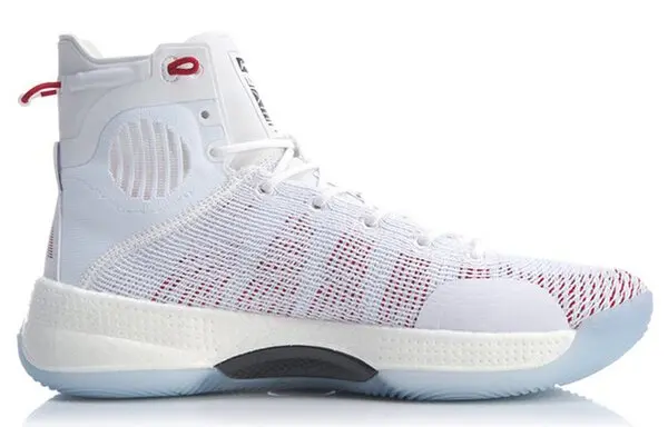 LI-NING High Top Lace-up Athletic Sneakers