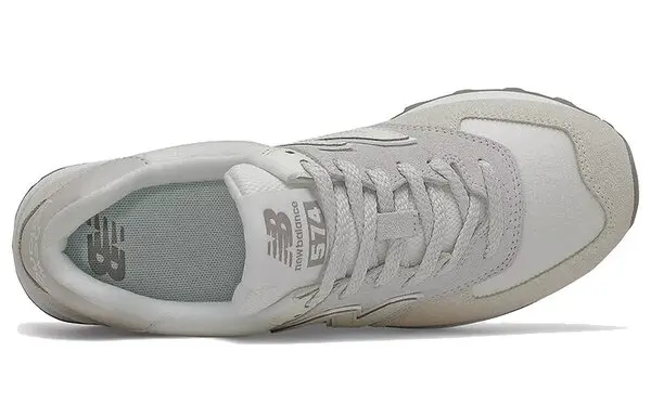 NEW BALANCE 574 Sneakers - Cream/white/gray
