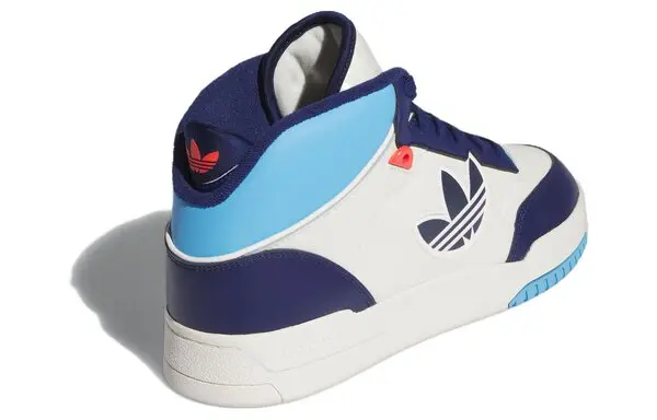 Adidas Originals Drop Step Xl 2.0 High Top Sneakers - White/blue/navy