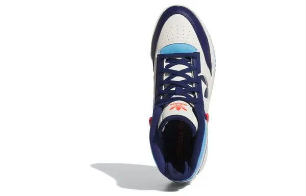 Adidas Originals Drop Step Xl 2.0 High Top Sneakers - White/blue/navy