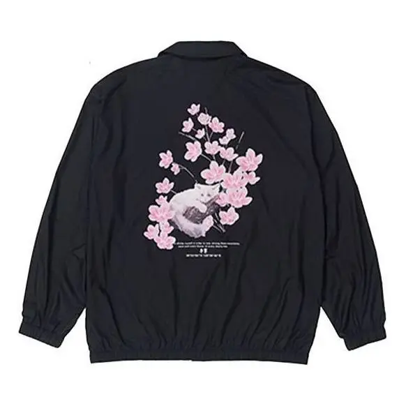 LI-NING Sakura Graphic Jacket - Black