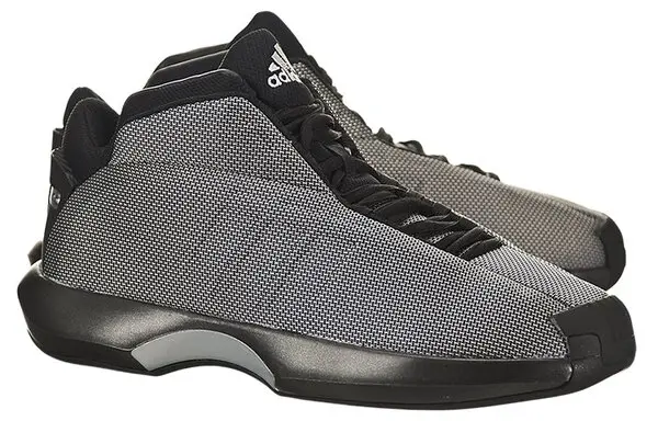 Adidas Crazy 1 Playoffs Basketball Sneakers - Black/gray