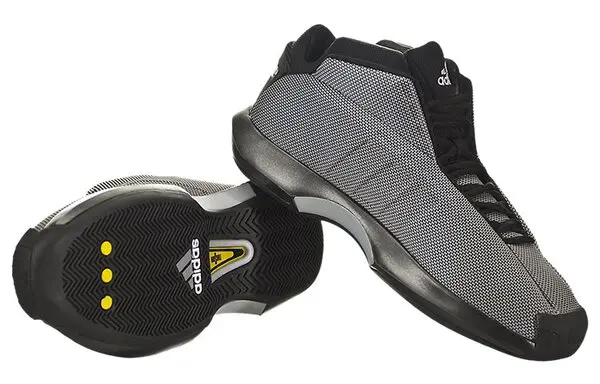 Adidas Crazy 1 Playoffs Basketball Sneakers - Black/gray