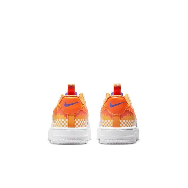 Nike Force 1 Low Toggle Sneakers - White/orange