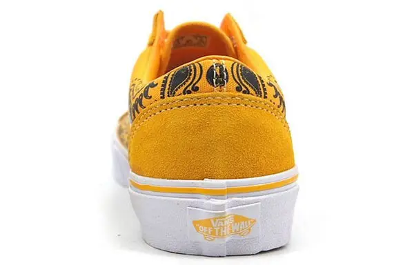 VANS Old Skool "bandana Style" Low Top Sneakers - Yellow