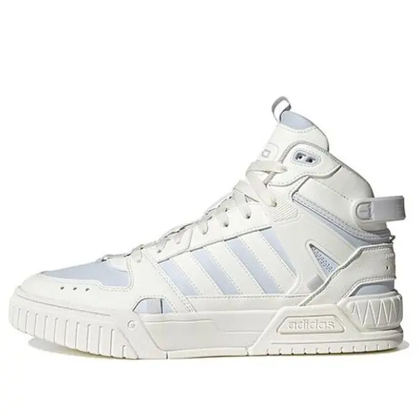 Adidas Neo D-pad Mid Top Sneakers - White/blue