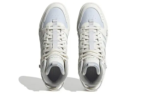Adidas Neo D-pad Mid Top Sneakers - White/blue