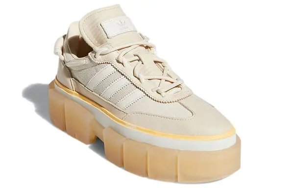 Adidas Ivy Park X Super Sleek 'halo Ivory' Platform Sneakers